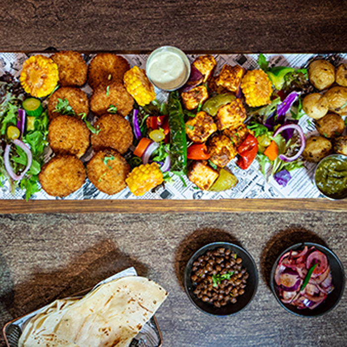Kebabiya Platter Vegetarian (Suits 2 People) – kebabiya